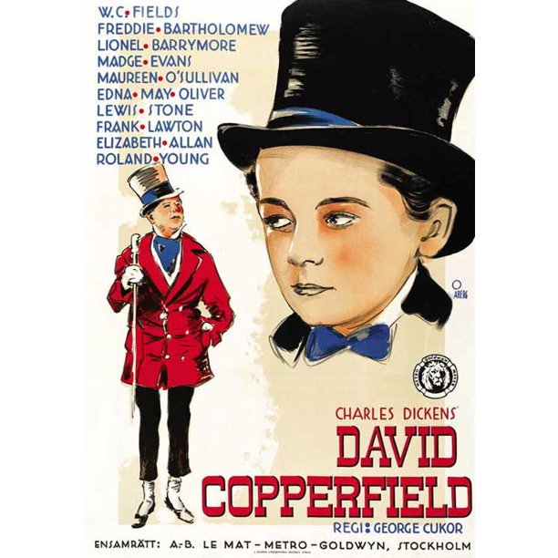 David Copperfield - movie POSTER (Style E) (11" x 17") (1935) - Walmart.com