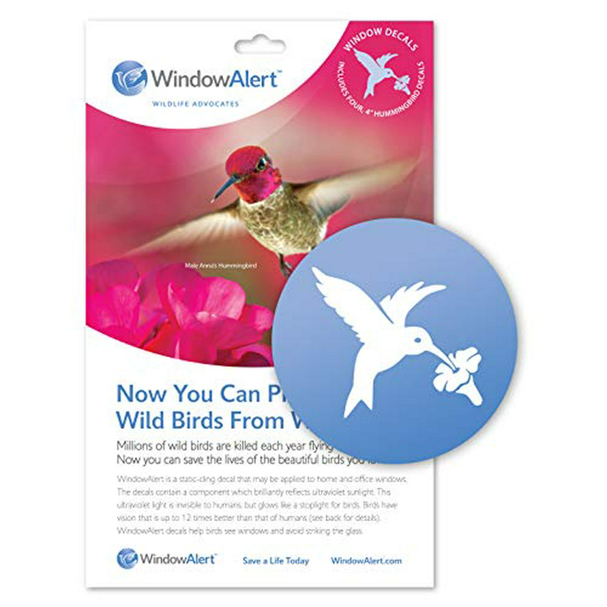 Click here for Windowalert Hummingbird Decals prices