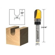 Yonico Flush Trim/Template Router Bit with Shank Bearing - 5/8" x 3/4 ...