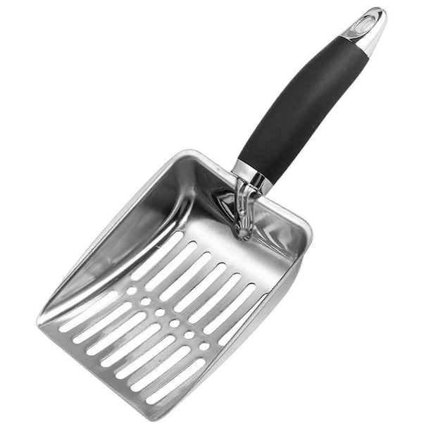 Cat litter scoop with scoop, metal scoop, hollowedout poop bag, sieve ...