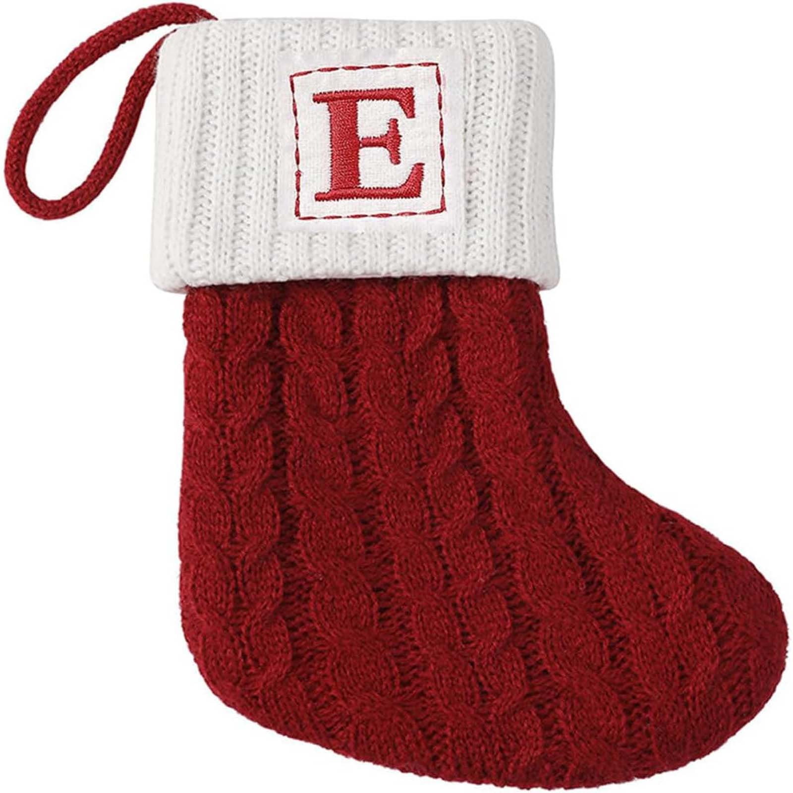 Click here for Unbranded Initial Alphabet Christmas Stockings 7in... prices