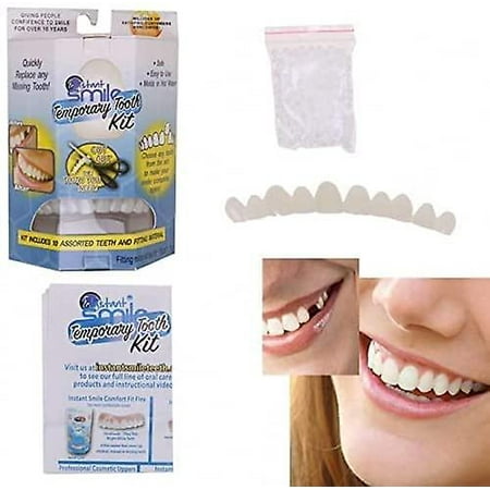 Complete Your Smile, Temporary Tooth Replacement Kit,false Teeth ...