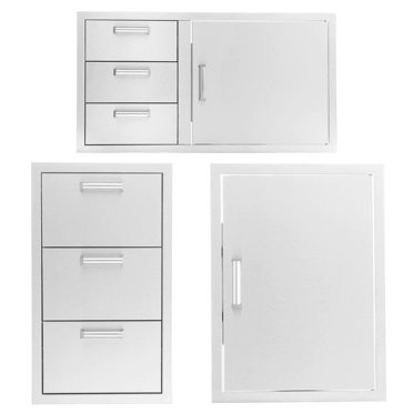 Blackstone Built-In Outdoor Kitchen 36" 2-Door Cabinet with Shelves ...