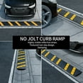 BESEA Rubber Curb Ramps, 2.6'' Rise Curb Ramp for Driveway, Heavy Duty ...
