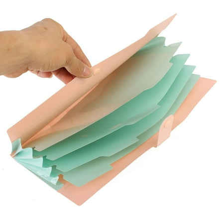 4PCS A4 Plastic File Document Bag Pouch Bills Folder Holder Organizer ...