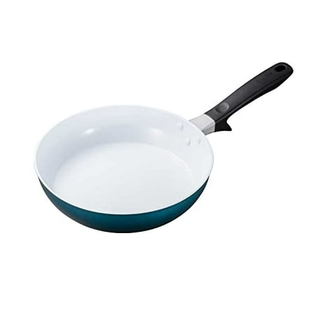 Kyocera IH Frying Pan 26cm White Blue CF-26C-WBU-BC Cerabrid Frying Pan ...