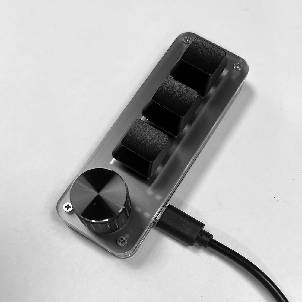 Botón de teclado macro RGB con interruptor rojo Teclado mecánico ...