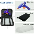 Hot Glue Gun Kit, Mini Melt for Crafts with 30 Sticks and Carry Case ...
