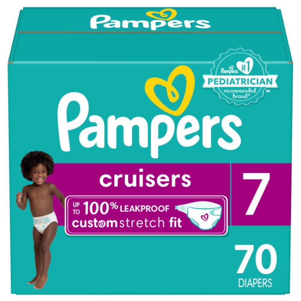 Pampers Cruisers Diapers, Size 3-7, 70-140CT - Walmart.ca