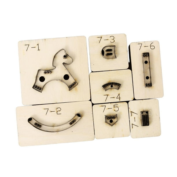 Rocking Horse Cutting Die, Rocking Horse Stencil, Wood Metal Blade ...
