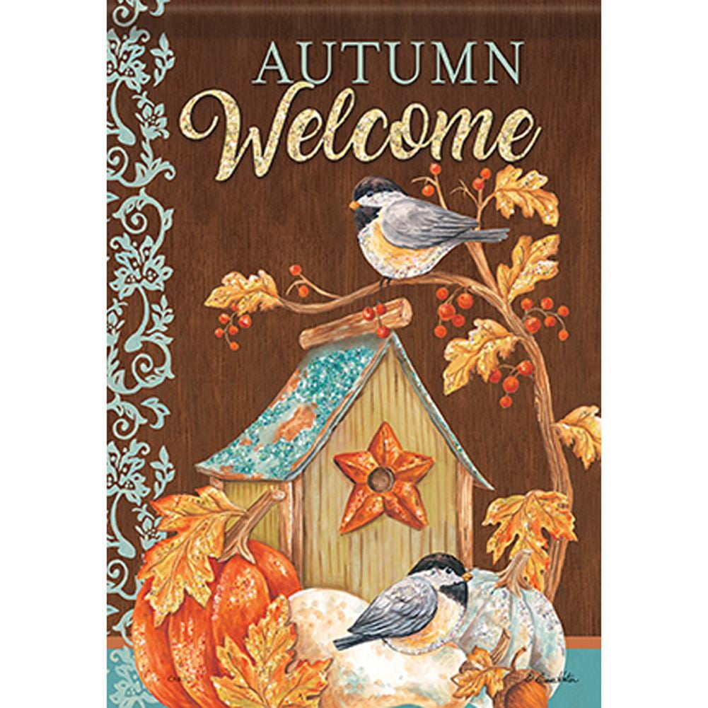 Carson House Flag - Chickadee Birdhouse - Walmart.com