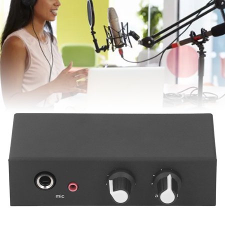 Stereo Sound Preamplifier, Small Stereo Sound Preamplifier All Aluminum ...