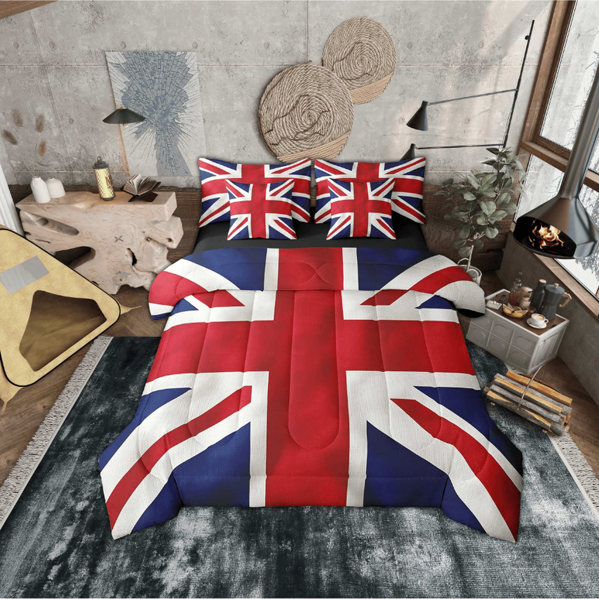 Click here for Erosebridal The Union Jack Bedding Sets Queen Size... prices