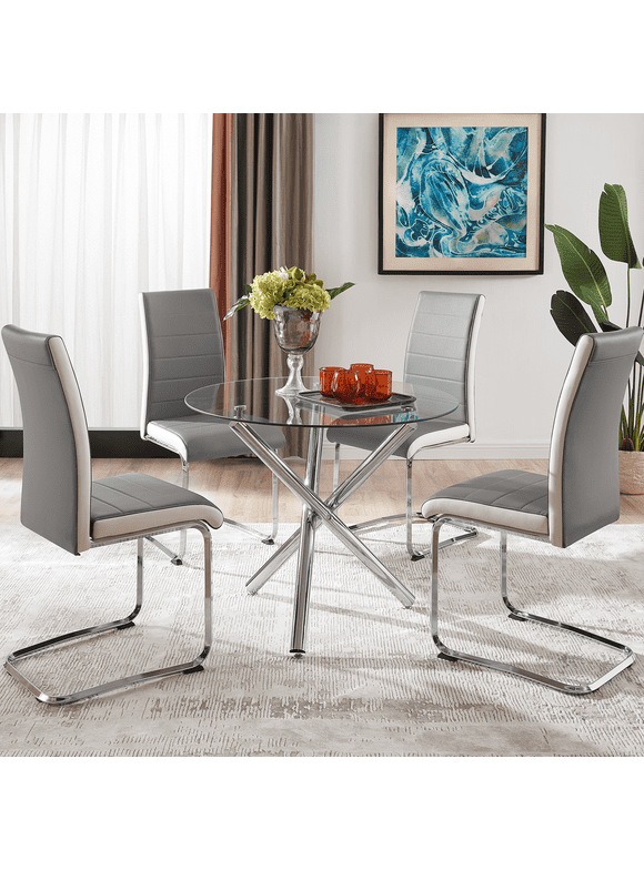 Glass Dining Sets - Walmart.com