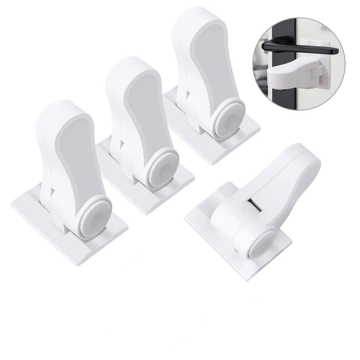 Click here for Babarla Door Lever Child Lock Baby Proofing Latche... prices