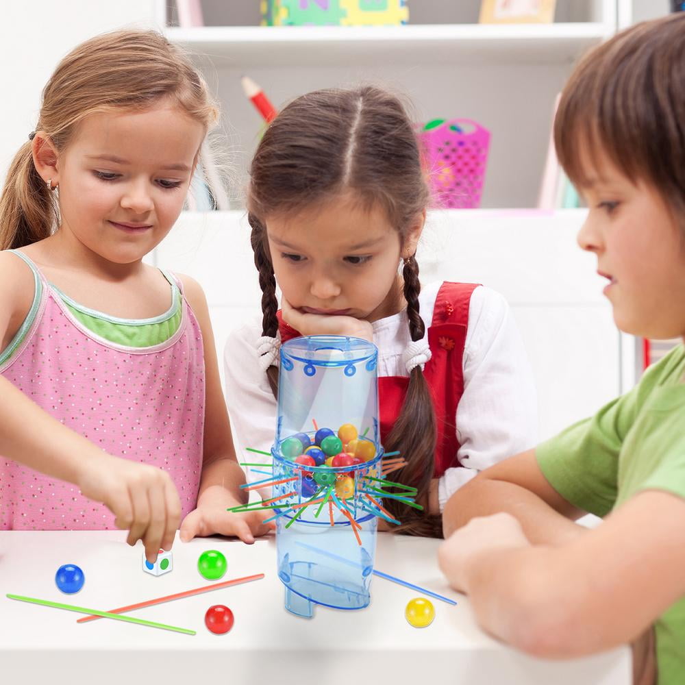 Buy Centwalm Stick Pull Game Kerplunk Classic Kids Game With Beads ...