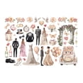 Stamperia Cardstock Ephemera Adhesive Paper Cut Outs-Romance Forever ...
