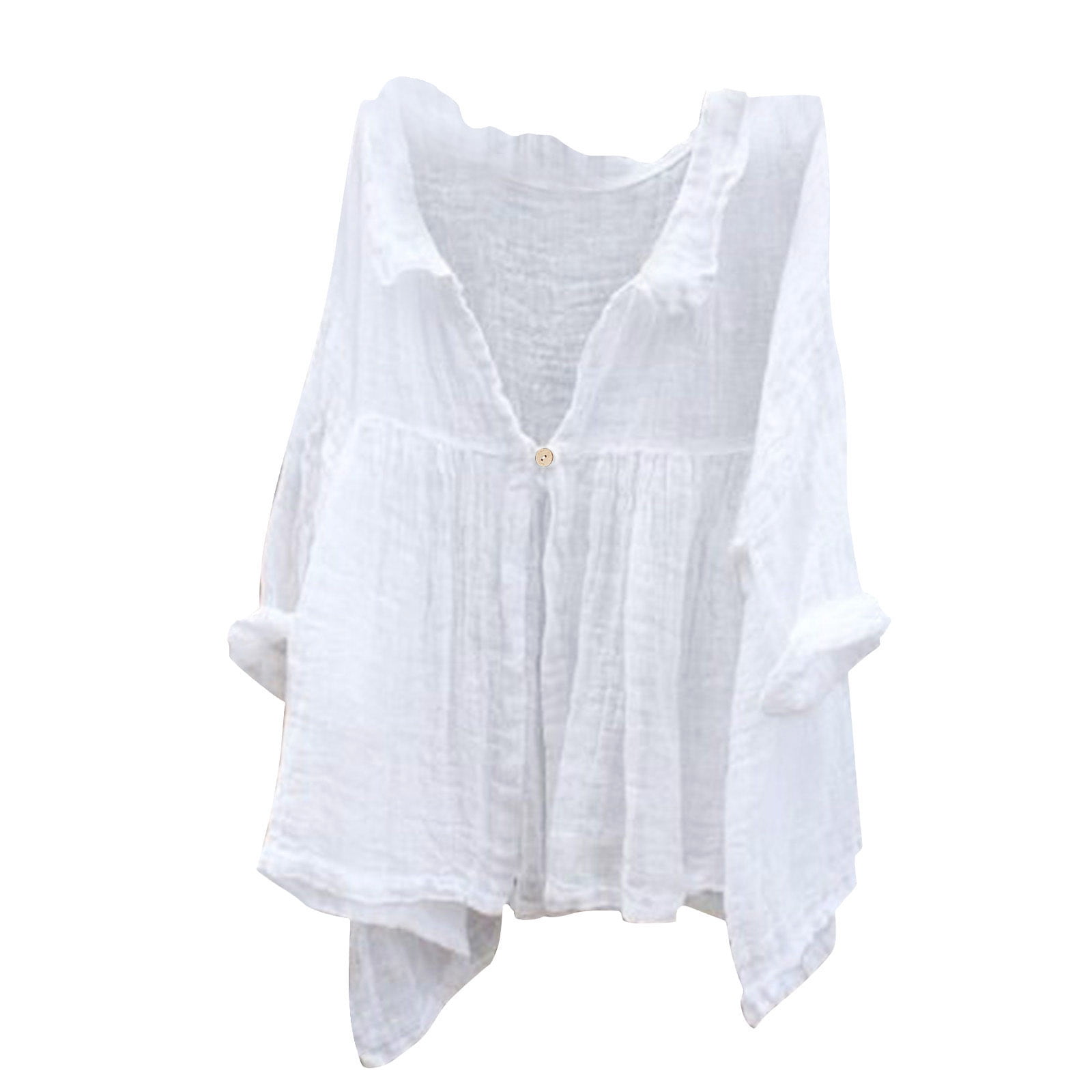 Click here for Qipopiq Casual Womens Short Sleeve V Neck Shirts O... prices