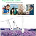 Mini USB Fan, Portable Pocket Fan USB-A Powered Little Cooler, Quiet ...