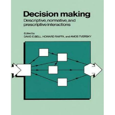 Decision Making: Descriptive, Normative, and Prescriptive Interactions ...