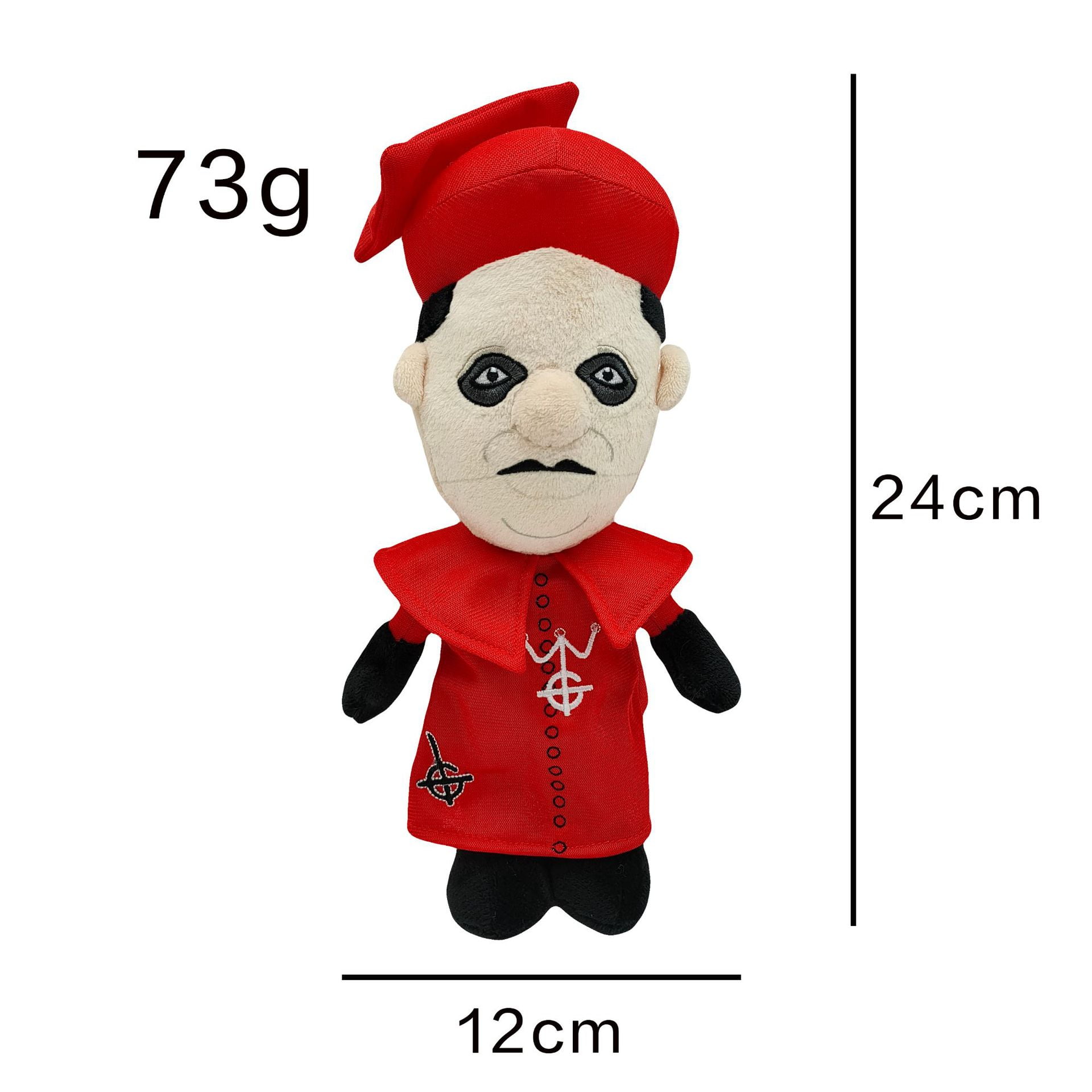 YORTOOB Cardinal Copia Plush Doll Plushie Toy Christmas Plush Ghost's ...