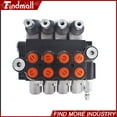 findmall 4 Spool Hydraulic Monoblock Double Acting Control Valve 11 GPM ...