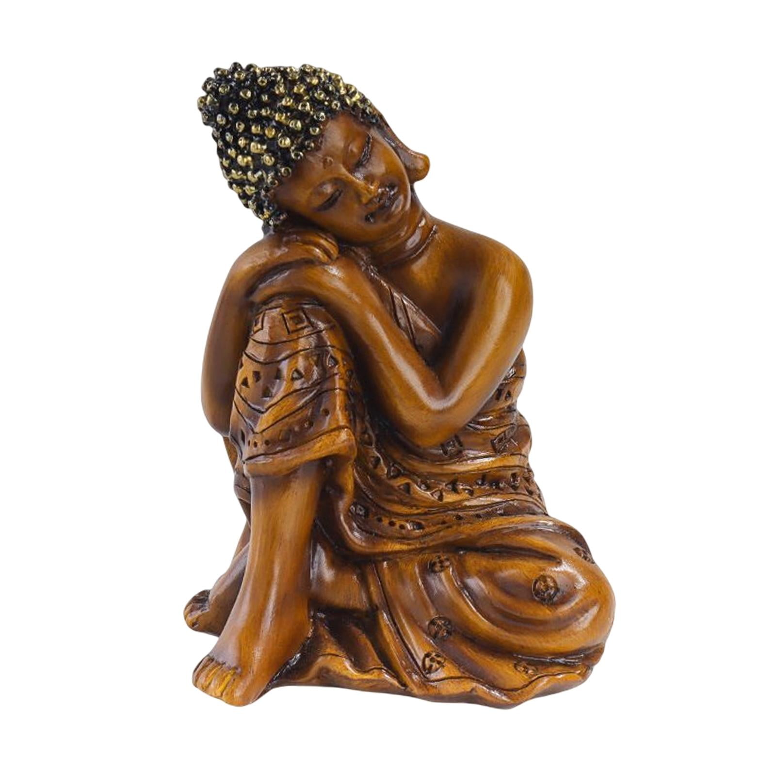 Resin Buddha Statue Thailand Buddha Figurine Vintage Style Artwork ...