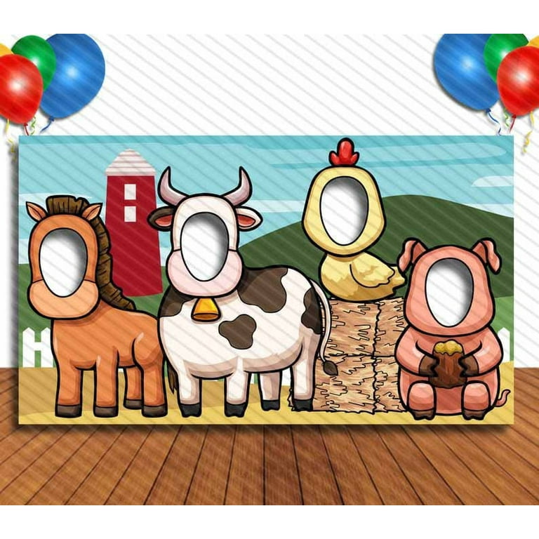 Farm Animal Face Clipart