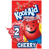 Kool Aid CHERRY AND GRAPE FLAVORS FUN PACKS Unsweetened Beverage 24 ...