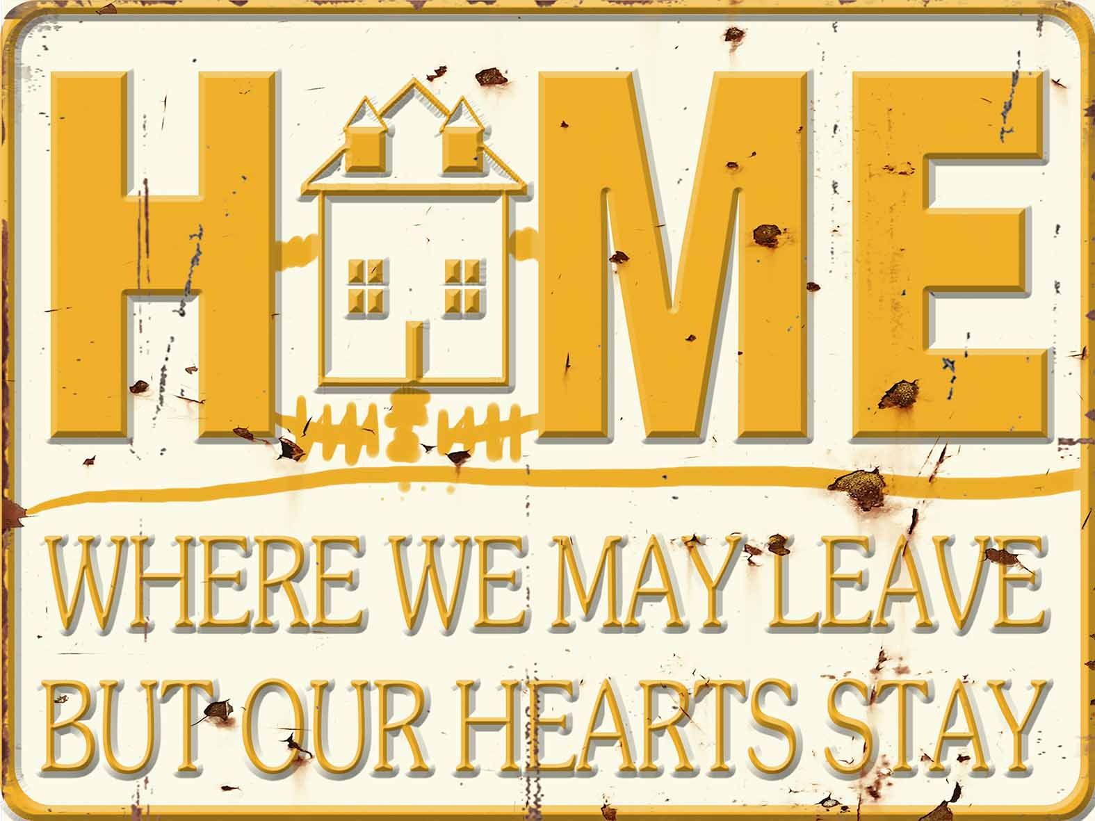 "Home " Wooden Sign - Walmart.com