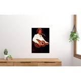 Neil Diamond Poster Giclee Print On Stage Guitar 27Inx40In for any room ...