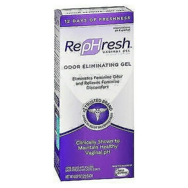 RepHresh Vaginal Wash and Gel: 2-Step Intimate Hygiene Kit for Feminine ...