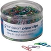 JAM Paper Standard Paper Clips, Assorted Colors, Small 1 inch, 25/Pack ...