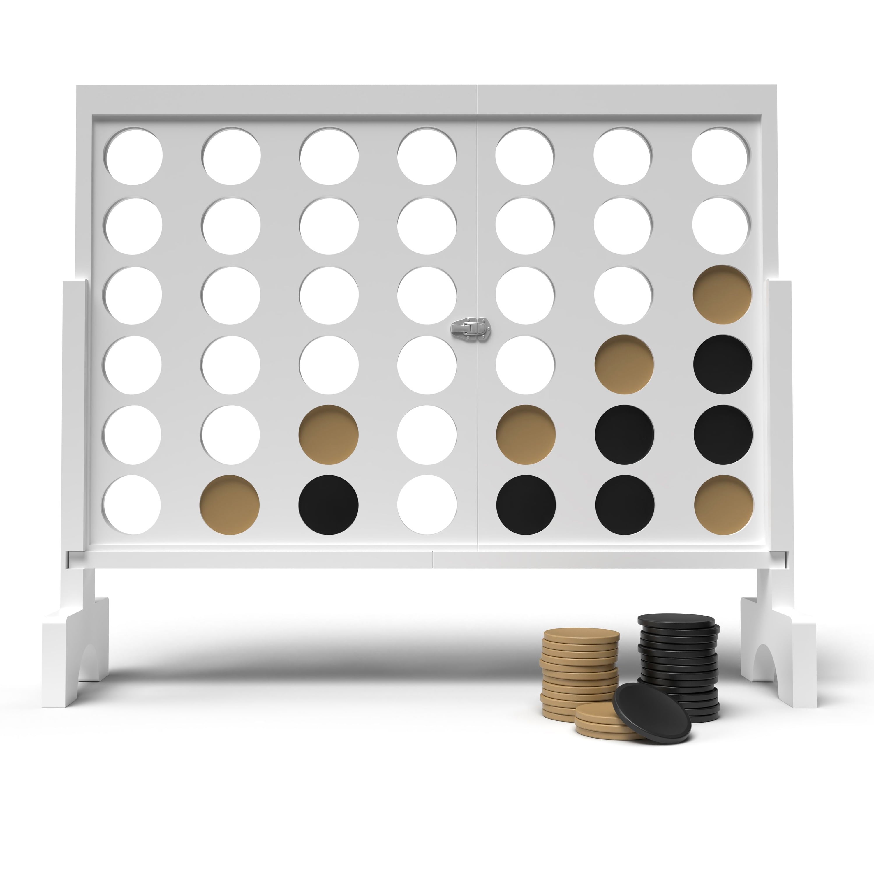 atHOME Giant 4-in-a-Row Recreational Indoor Outdoor Backyard Lawn ...