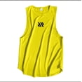 Cheytotty Mens Mesh Muscle Tank, Solid Color Sleeveless Round Neck ...