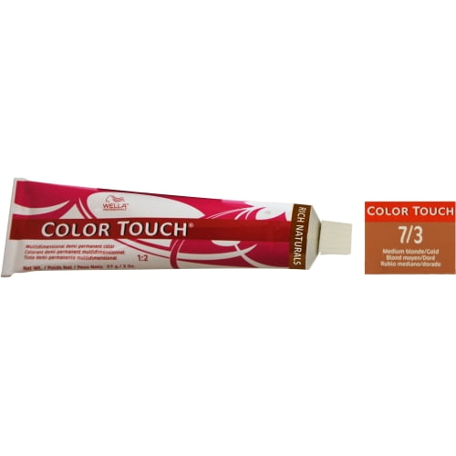 Wella - Wella 11247427 By Wella Color Touch 7/3 [medium Blonde/gold ...