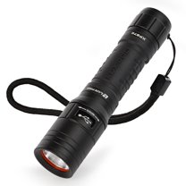 LUXPRO 360 Lumen Dual Power Rechargeable Focusing Penlight LED ...