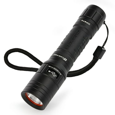 LUXPRO Pro Series 800 Lumen LED Rechargeable Flashlight - Features ...