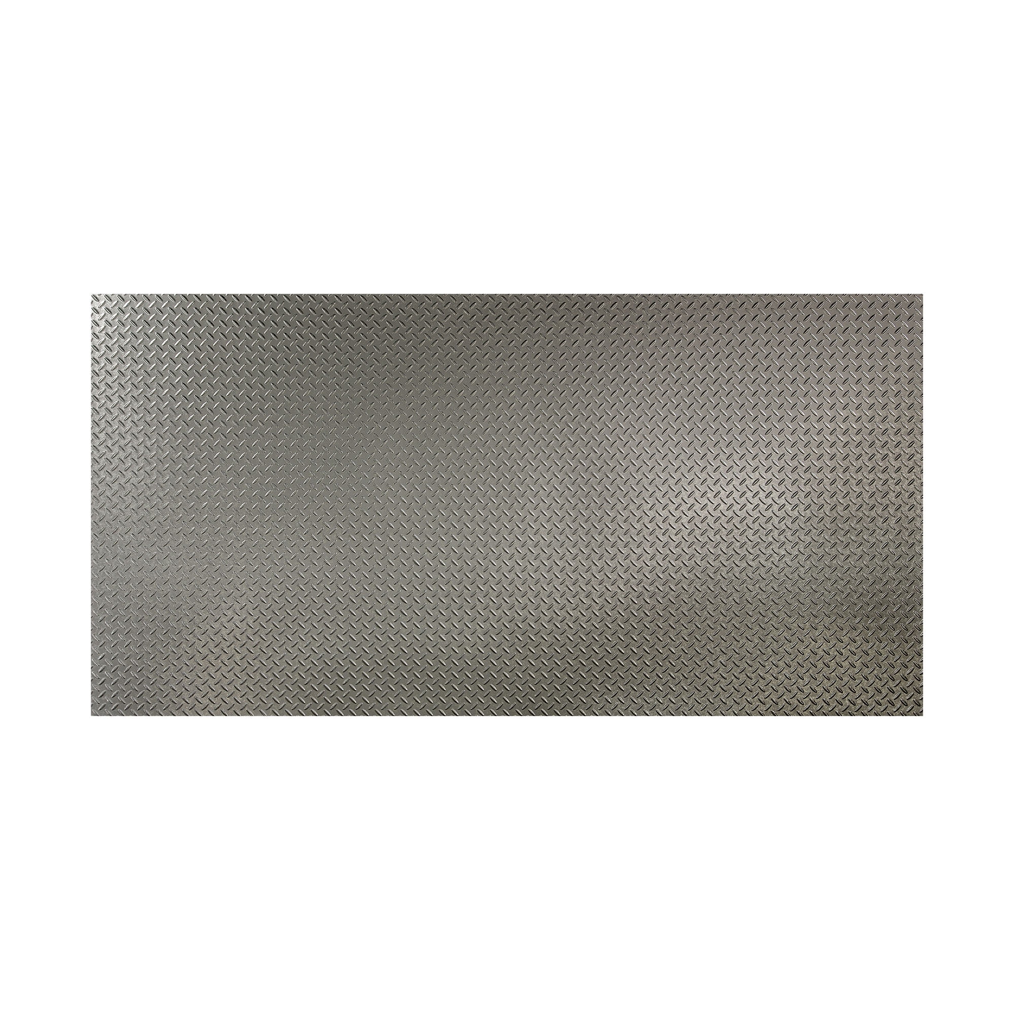 Fasade - Diamond Plate Galvanized Steel Decorative Wall Panel - Fast ...