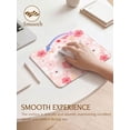 Aesthetic Cherry Blossom Pattern Mouse Mat,Premium Textured Mouse Pads ...
