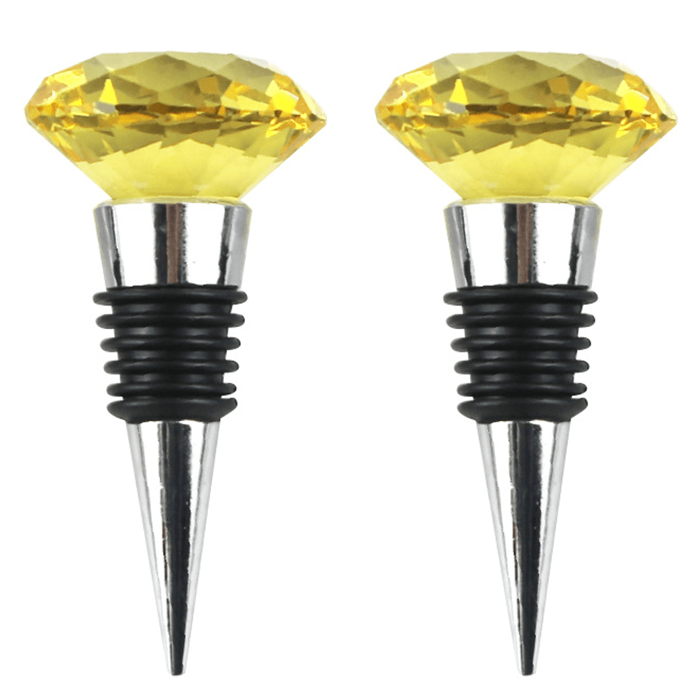 Decorative Crystal Wine and Beverage Bottle Stopper for Wine,Made of ...