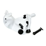 White Cow Bounce & Ride-on Inflatable Hopper Toy with Pump - Walmart.com