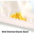 Wood Texture Elastic Edged Fitted Tablecloth Square, Elastic Table ...