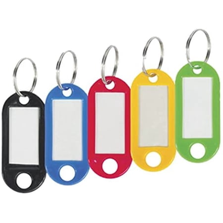 20-Count Plastic Key Tags | Walmart Canada
