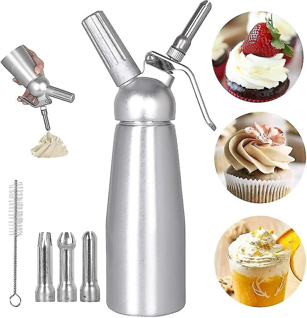 professional Whipped Cream Siphon 500ml Whipped Cream Siphon Kitchen ...