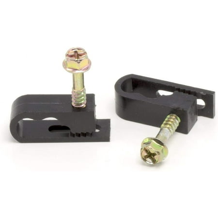 Dual, Twin, or Siamese Coaxial Cable Clips, Cat6, Electrical Wire Cable ...