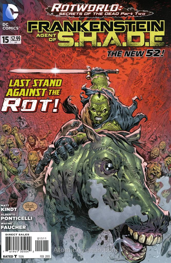 Frankenstein, Agent of S.H.A.D.E. #15 VF ; DC Comic Book - Walmart.com
