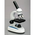 AmScope 40x-1000x Biology Microscope with 100 Specimen Slides - Walmart.com