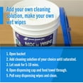 Fresh Towel Mix-N-Wipe Dry Wipes Refill, 1-Pack (220 Sheets) – Make ...