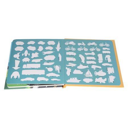 Stickers Book, Traffic Scenes Play Stickers Book Educational For Game ...